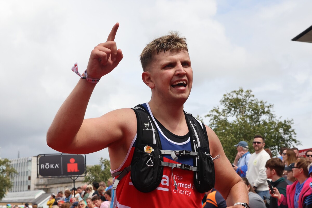 Swansea IRONMAN 70.3 success for SSAFA, whatever the weather » Civvy ...
